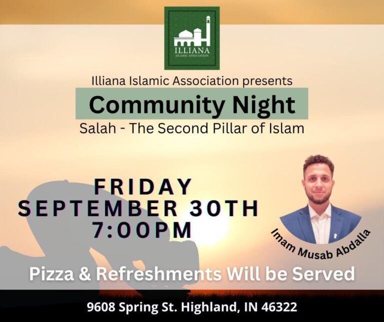 Community Night: Salah – The Second Pillar of Islam – IIA – Highland Masjid